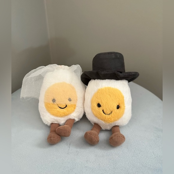 Jellycat | Toys | Jellycat Amuseables Boiled Egg Bride And Groom Couple ...